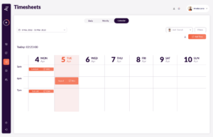 Timesheet - Admin - Max | Support