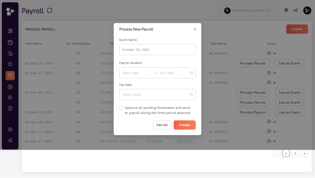 Payroll - Admin - Max | Support